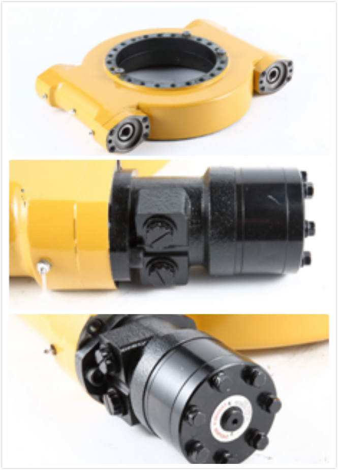 Double worm slewing drive WEA17 for machine from China manufacturer - XZWD