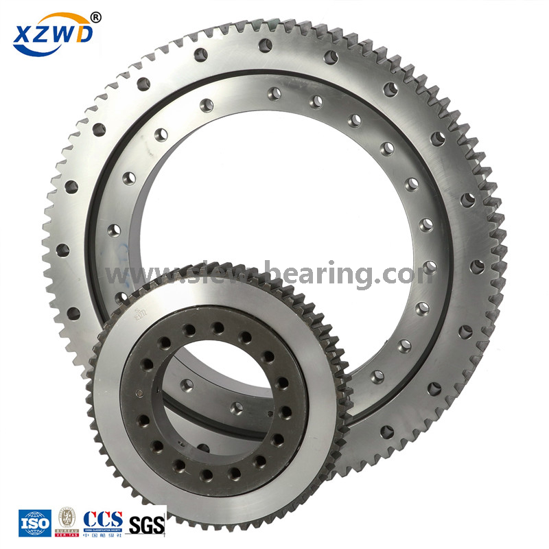 Single Row Four Point Contact Ball Slewing Bearing (01) External Gear ...