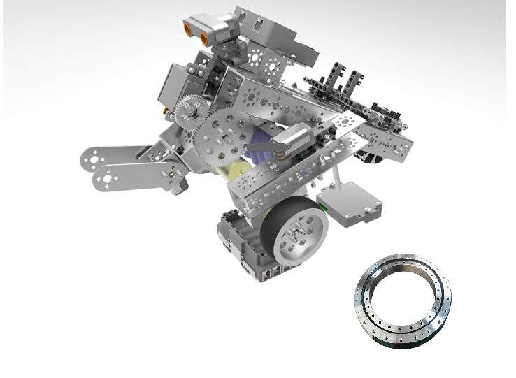 Non-gear Long Life Time Slewing Ring Bearing RKS.060.20.0414 for Robots ...